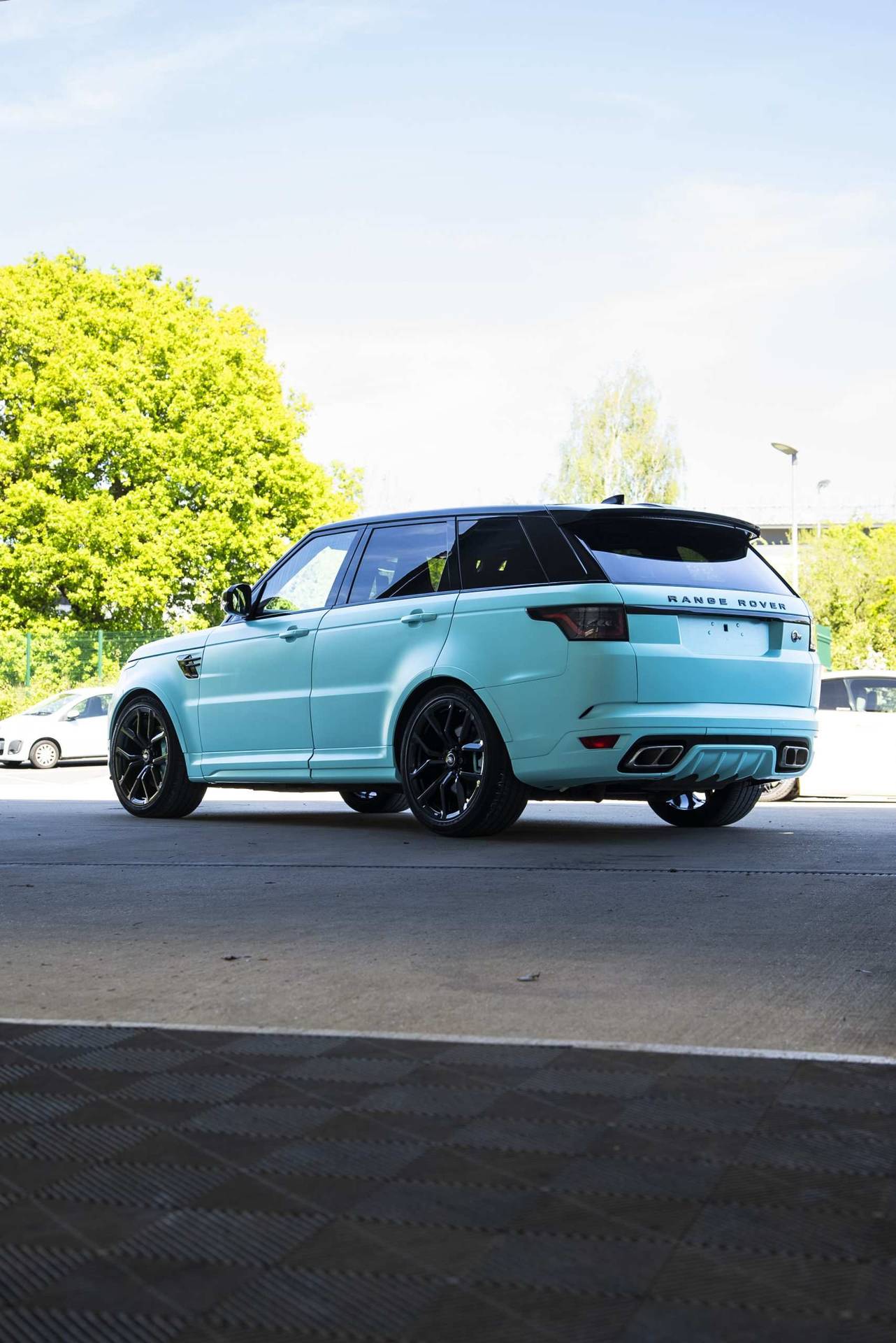 RANGE ROVER SPORT SVR - 3M SATIN KEY WEST